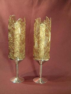 STUART DEVLIN Silver CANDLESTICKS – Styles Silver