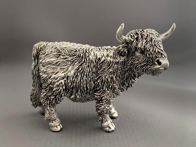 Silver HIGHLAND COW - STYLES SILVER of HUNGERFORD – Styles Silver