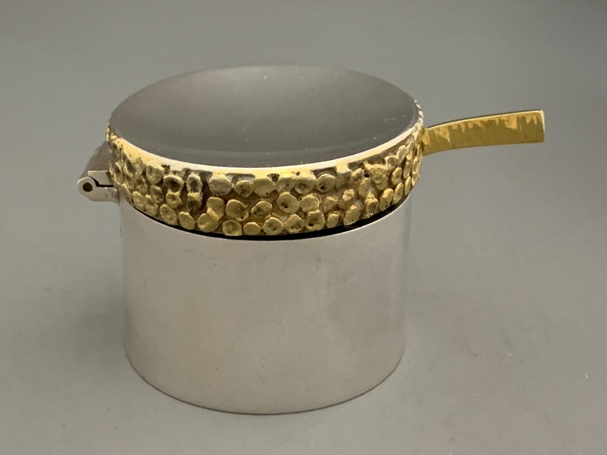 STUART DEVLIN Silver MUSTARD POT>S SILVER of HUNGERFORD – Styles Silver