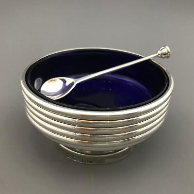 DEREK ELLIOTT - GUILD of HANDICRAFT Silver SALT & SPOON – Styles Silver
