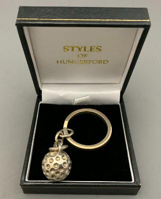 Silver GOLF KEY RING - STYLES SILVER of HUNGERFORD – Styles Silver