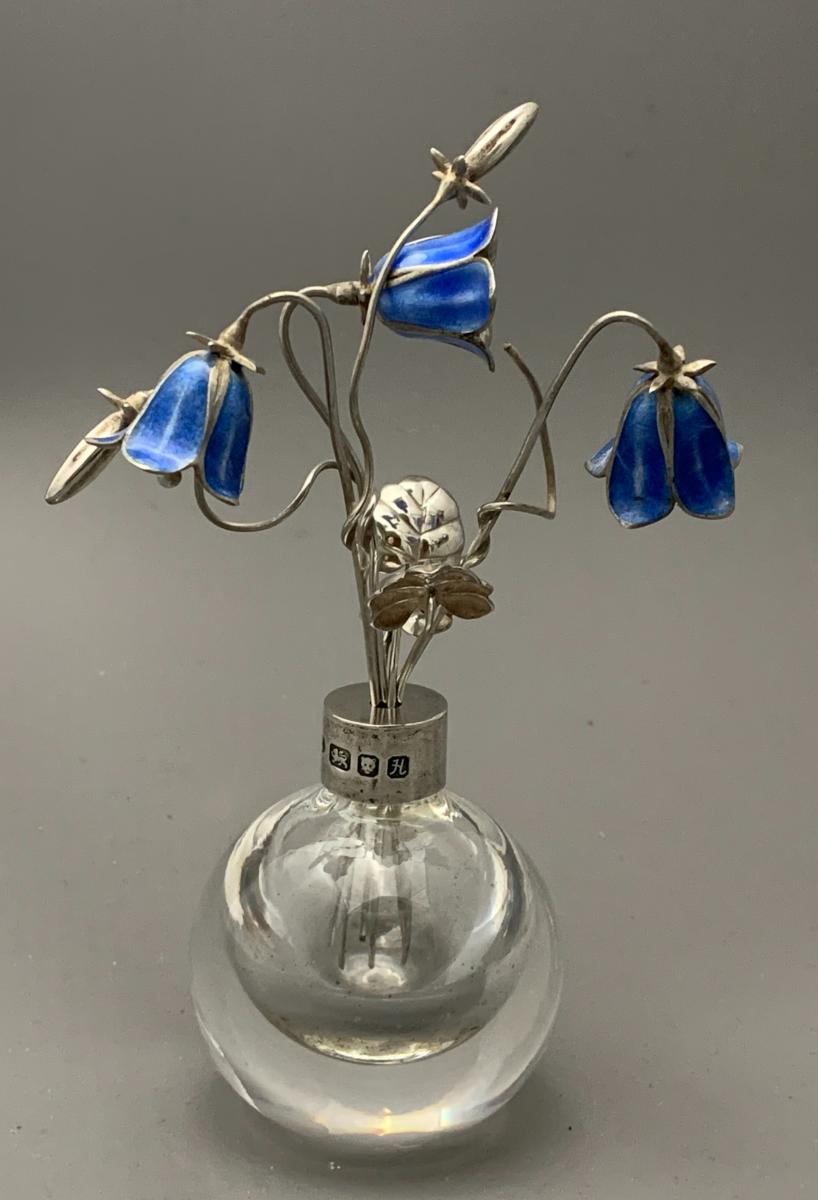 SARAH JONES Silver and Enamel HAREBELLS - STYLES SILVER of HUNGERFORD ...