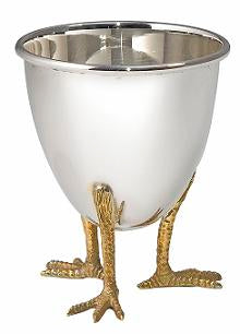 Silver 'CHICKEN FEET' EGG CUP - STYLES SILVER of HUNGERFORD – Styles Silver