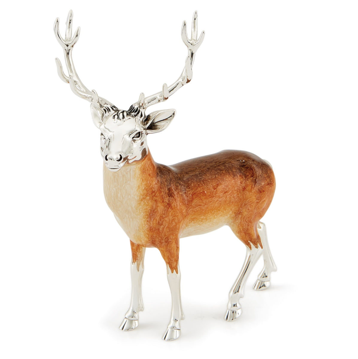 SATURNO Silver and Enamel STAG - STYLES SILVER of HUNGERFORD – Styles ...