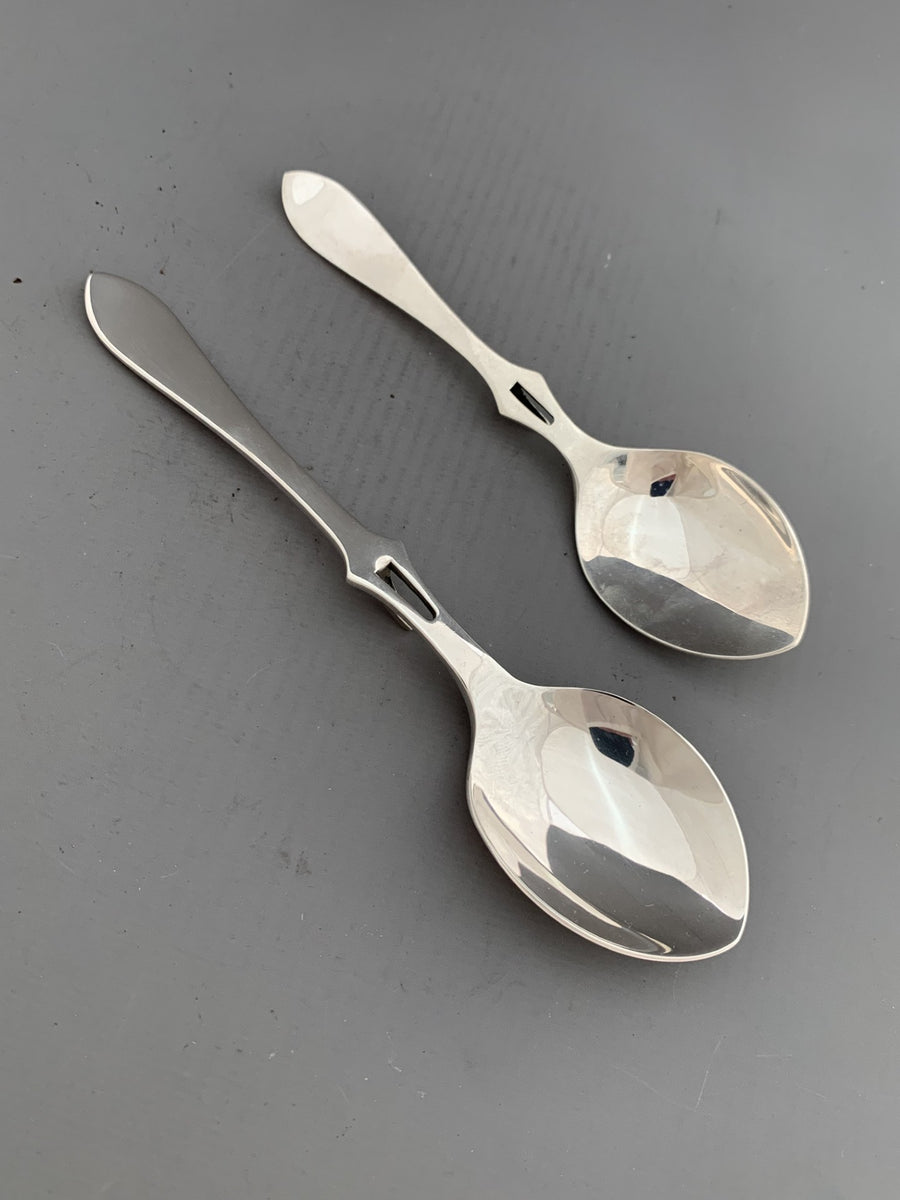 Large Silver HONEY SPOON - STYLES SIVER of HUNGERFORD – Styles Silver