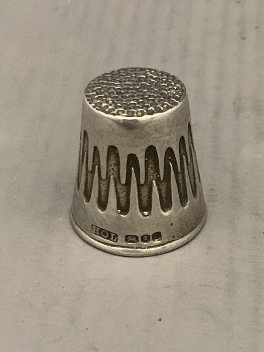 CHRISTOPHER LAWRENCE Silver THIMBLE - STYLES SILVER of HUNGERFORD ...