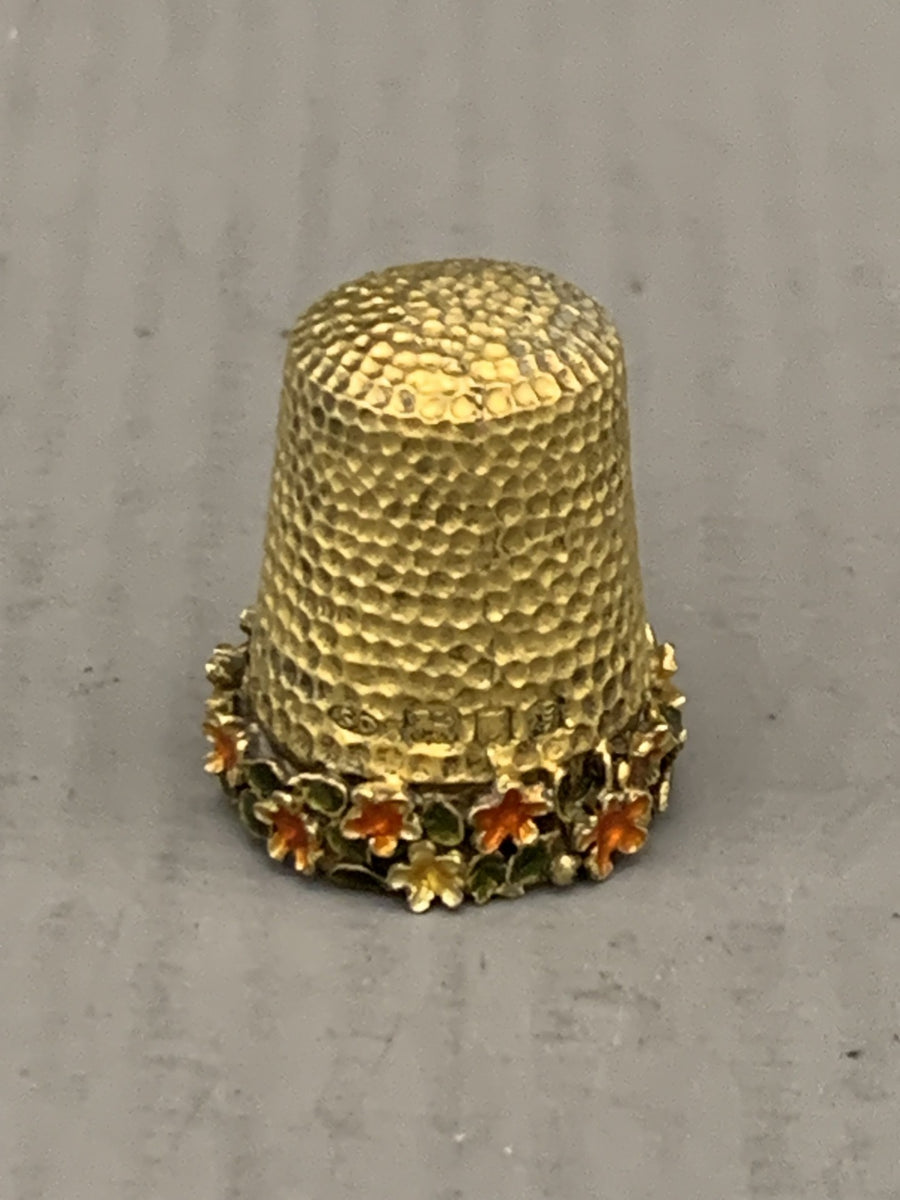 Stuart Devlin Silver Gilt THIMBLE - STYLES SILVER of HUNGERFORD ...