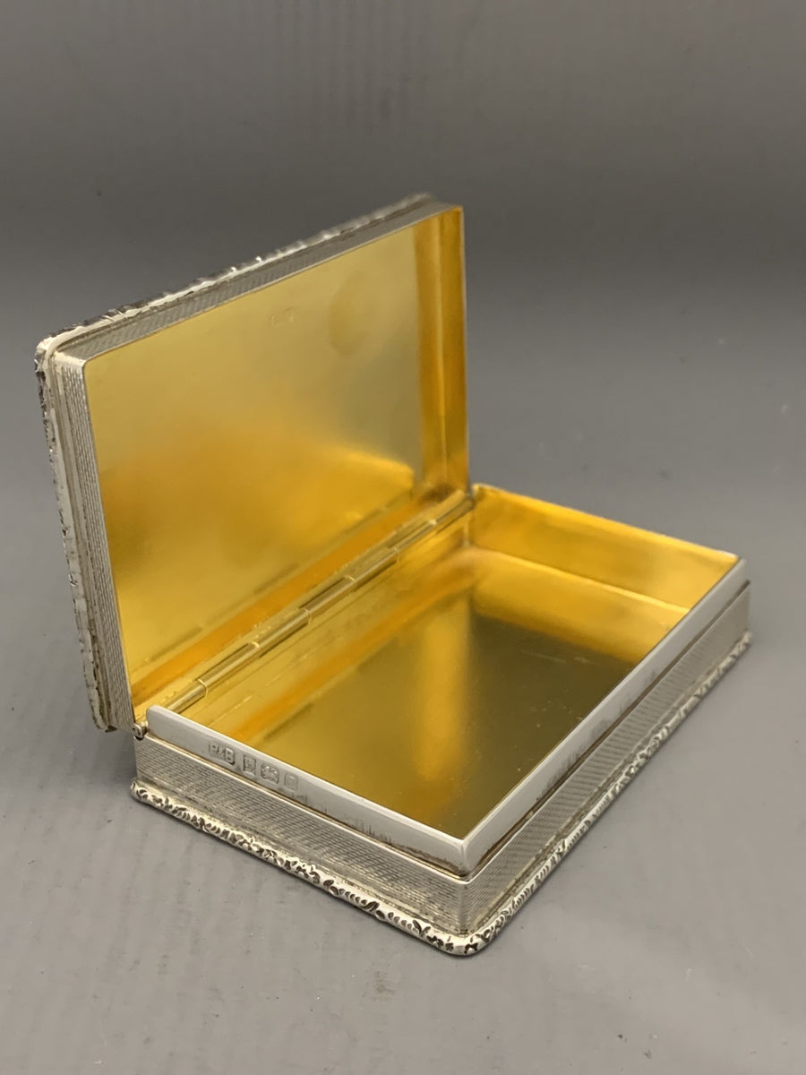 PADGETT & BRAHAM SILVER BOX - STYLES SILVER of HUNGERFORD – Styles Silver