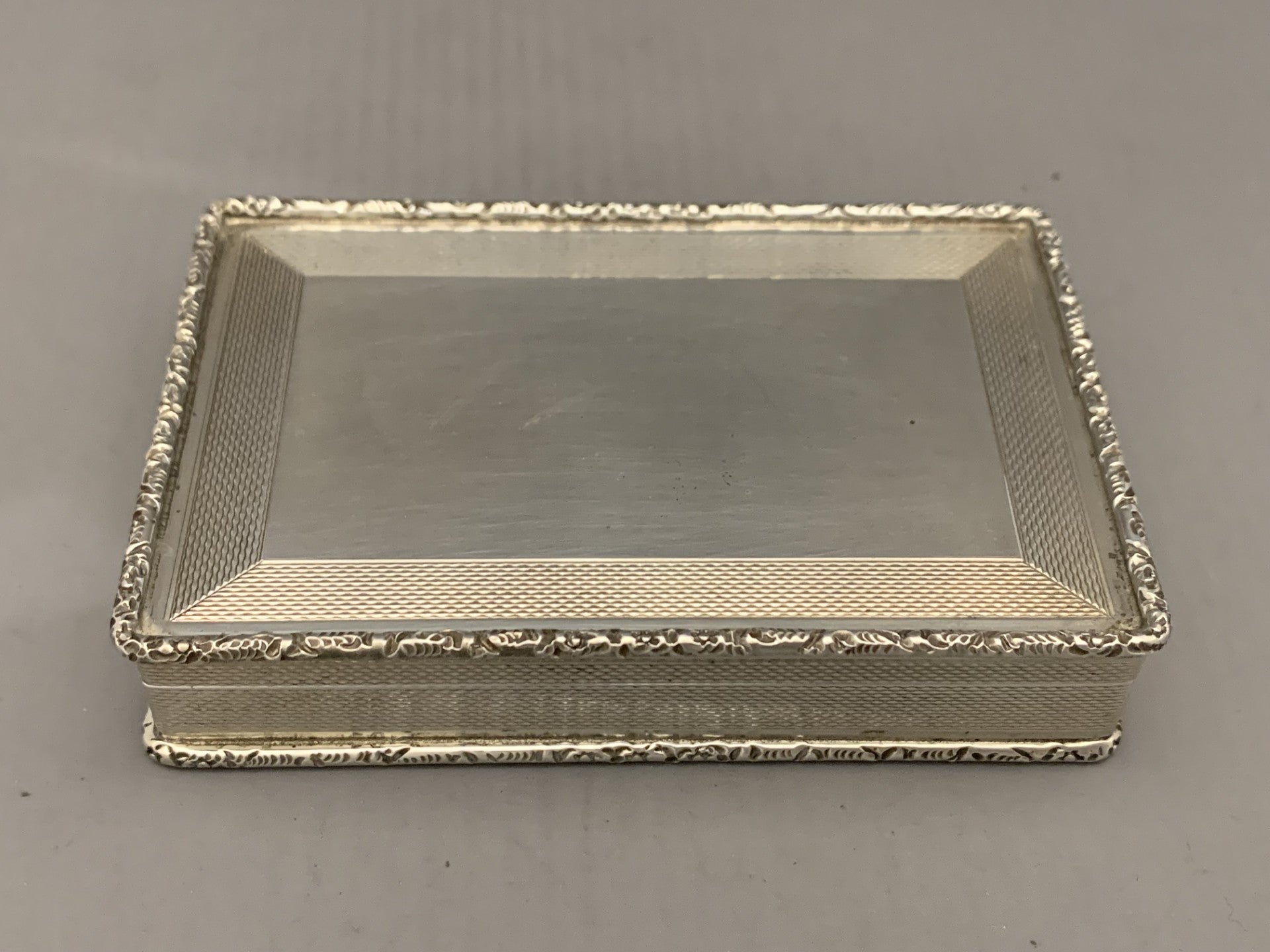 PADGETT & BRAHAM SILVER BOX - STYLES SILVER of HUNGERFORD – Styles Silver