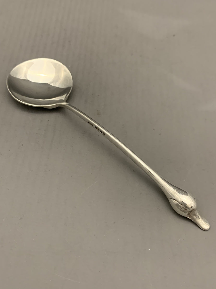 SARAH JONES Silver Spoon - Swan - STYLES SILVER of HUNGERFORD – Styles ...